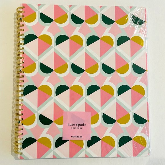 kate spade | Office | Kate Spade New York Large Spiral Notebook Nwt Geo ...